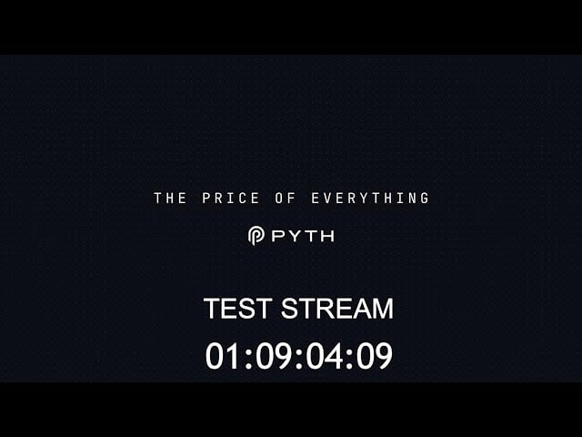 TEST Stream Pyth Connect
