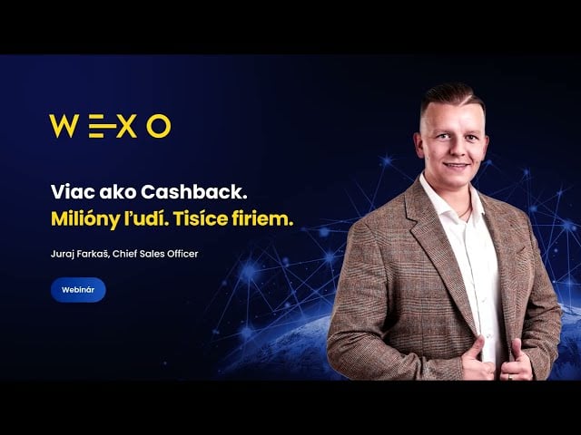 Wexo - Viac ako cashback (Webinar)