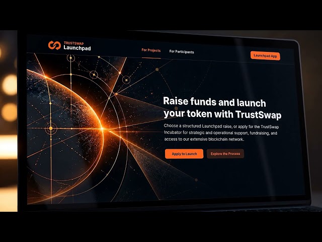 Orange is the new Orange - TrustSwap Launchpad got a new look
