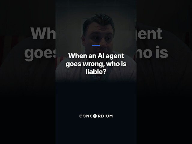 When an AI agent goes wrong, who is liable?