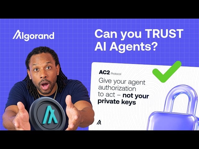 The Trust Problem With AI Agents, and How Algorand's AC2 Protocol Solves It