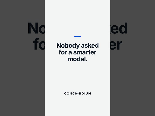 Nobody Asked for a Smarter Model