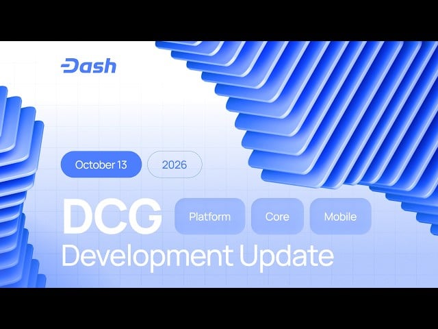 DCG Development Update - 2026 October 13