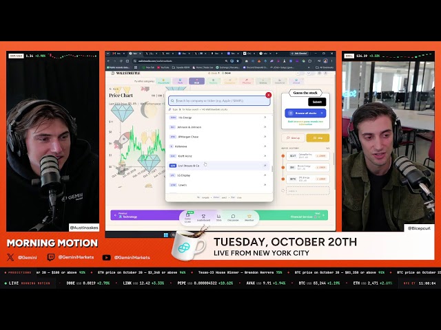 MORNING MOTION: Everyone is scared of SI again. Altcoins are fighting for life and the NBA is BACK.