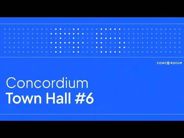Concordium Town Hall #6