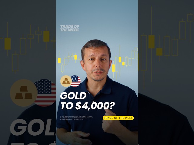 Gold Targets $4,000 as Tech Correlation & Bond Yields Press Pressure | Trade of the Week