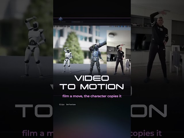 Image to 3D character with AI: one image to a moving character
